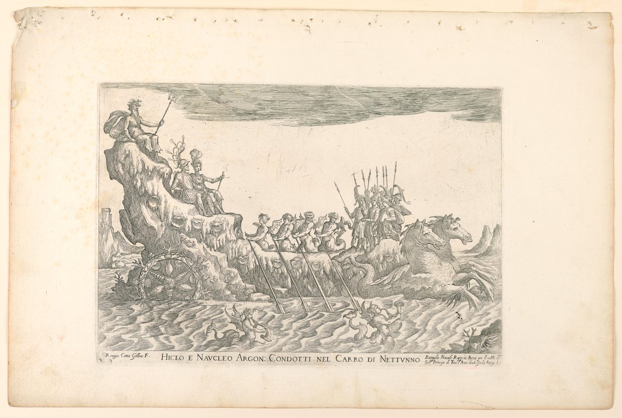 Hiclo and Naucleo Argon. Conducted in the Chariot of Neptune, from ...