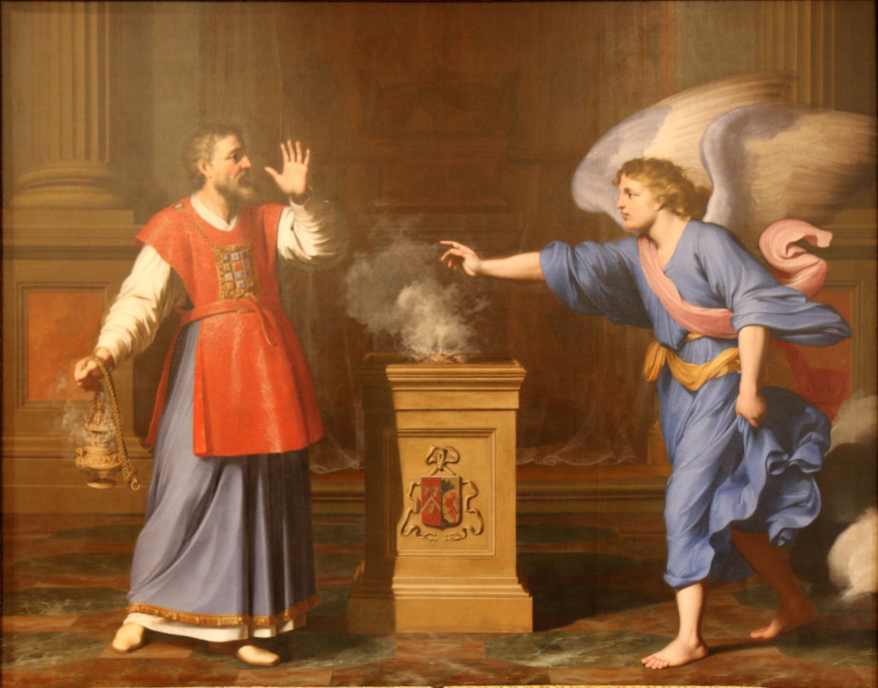 The Archangel Gabriel Appearing to Saint Zacharias