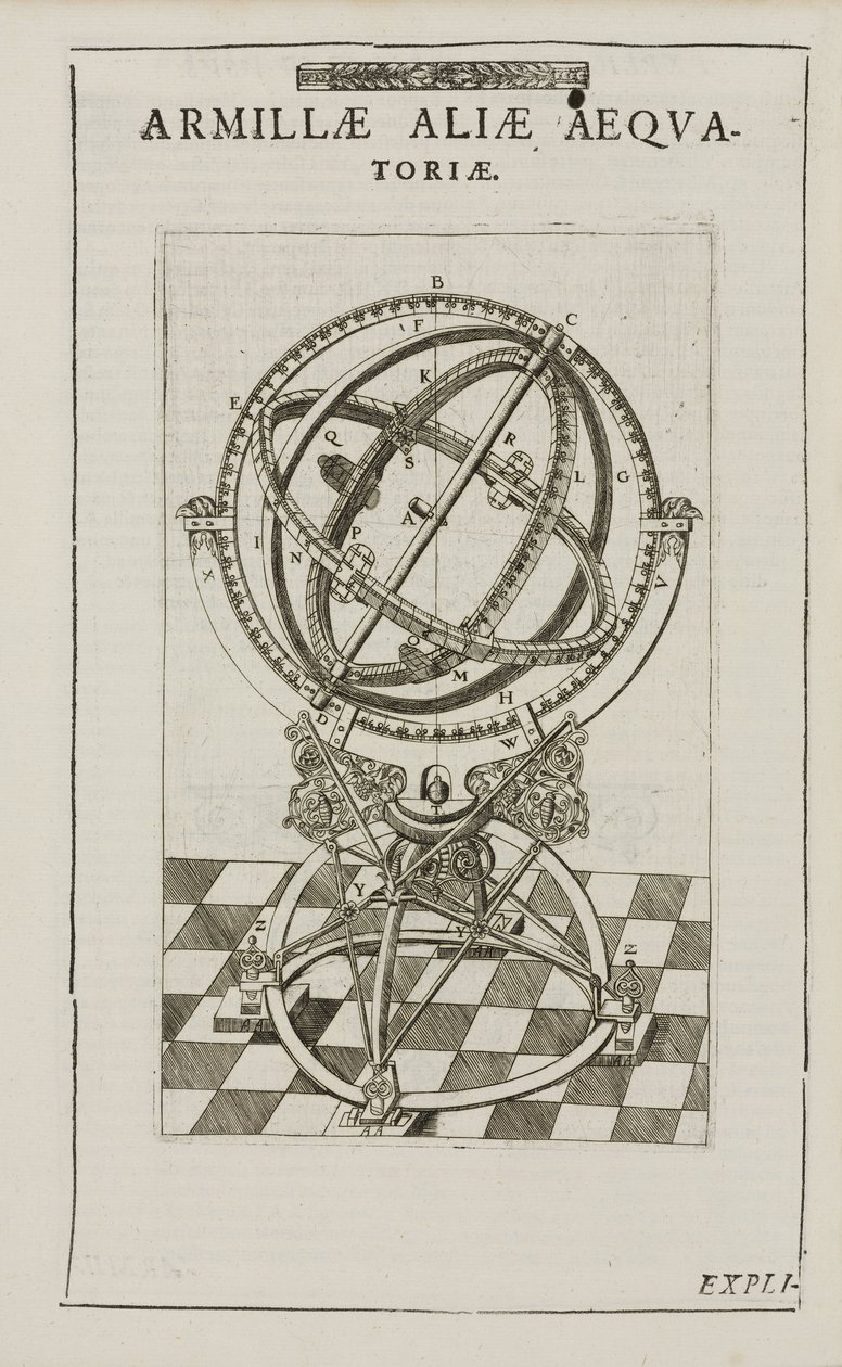 Tycho Brahe's Equatorial Armillary Sphere by John Pardon