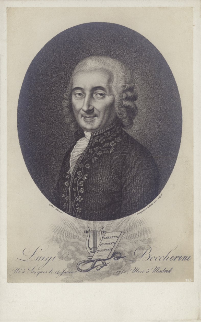 Luigi Boccherini, Italian Composer and Cellist