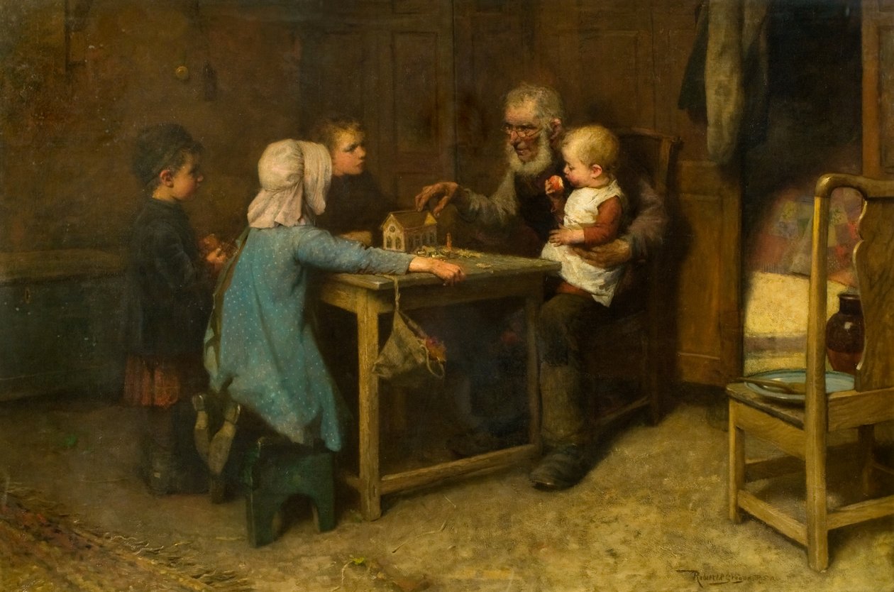 The Story of the Flood by Robert McGregor: Fine art print