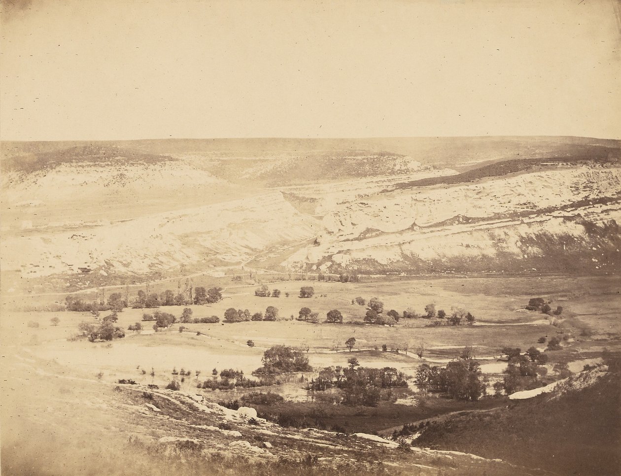 Valley of Inkermann III by Roger Fenton: Fine art print