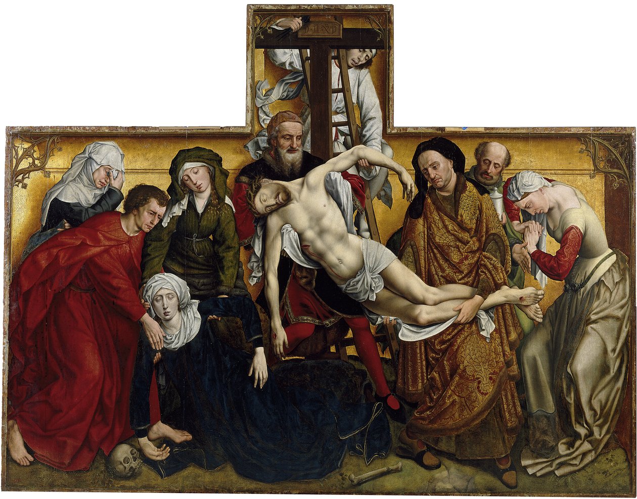 The Descent from the Cross by Rogier van der Weyden