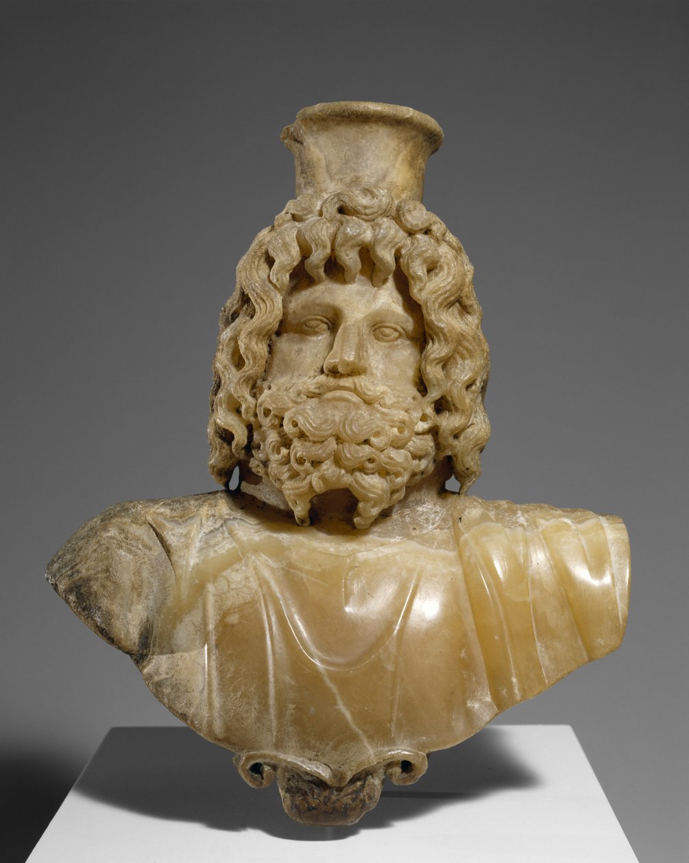 Bust of Serapis by Roman: Highest-quality art reproduction