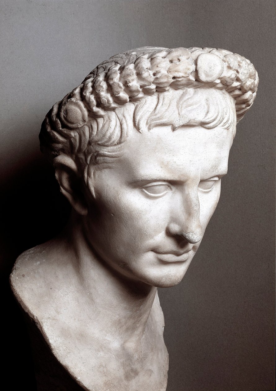 Bust of the Roman Emperor Augustus (Gaius Julius Caesar Octavianus)