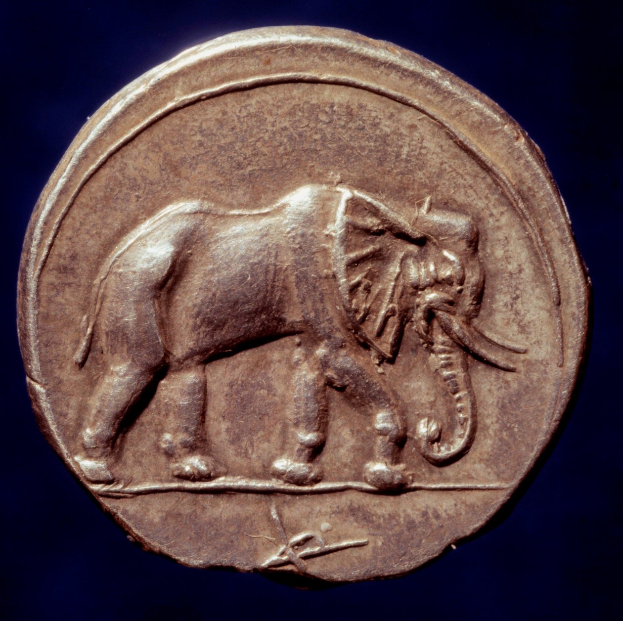 Carthaginian Civilization: Medal Representing an Elephant