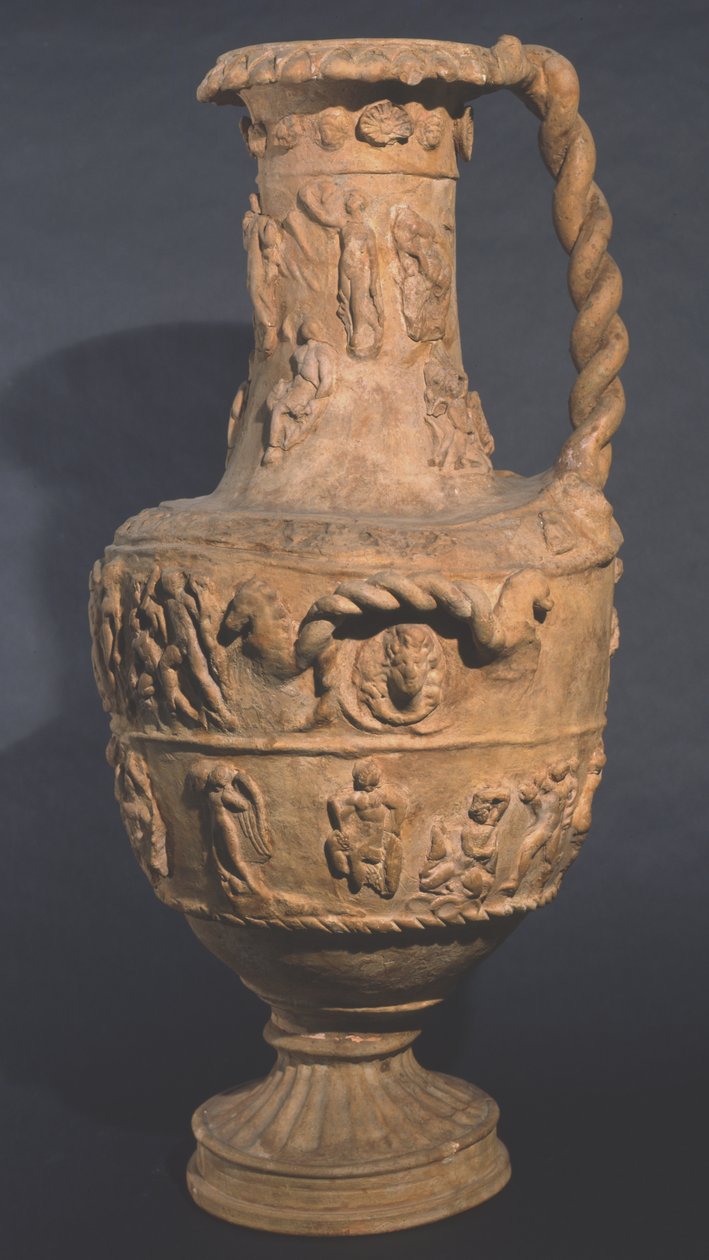 Hydra Decorated with Relief, Falierii by Roman