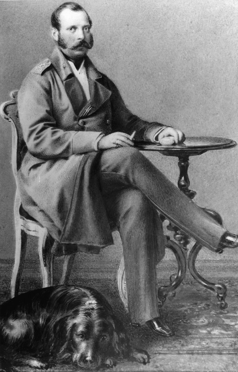 Portrait of Emperor Alexander II of Russia