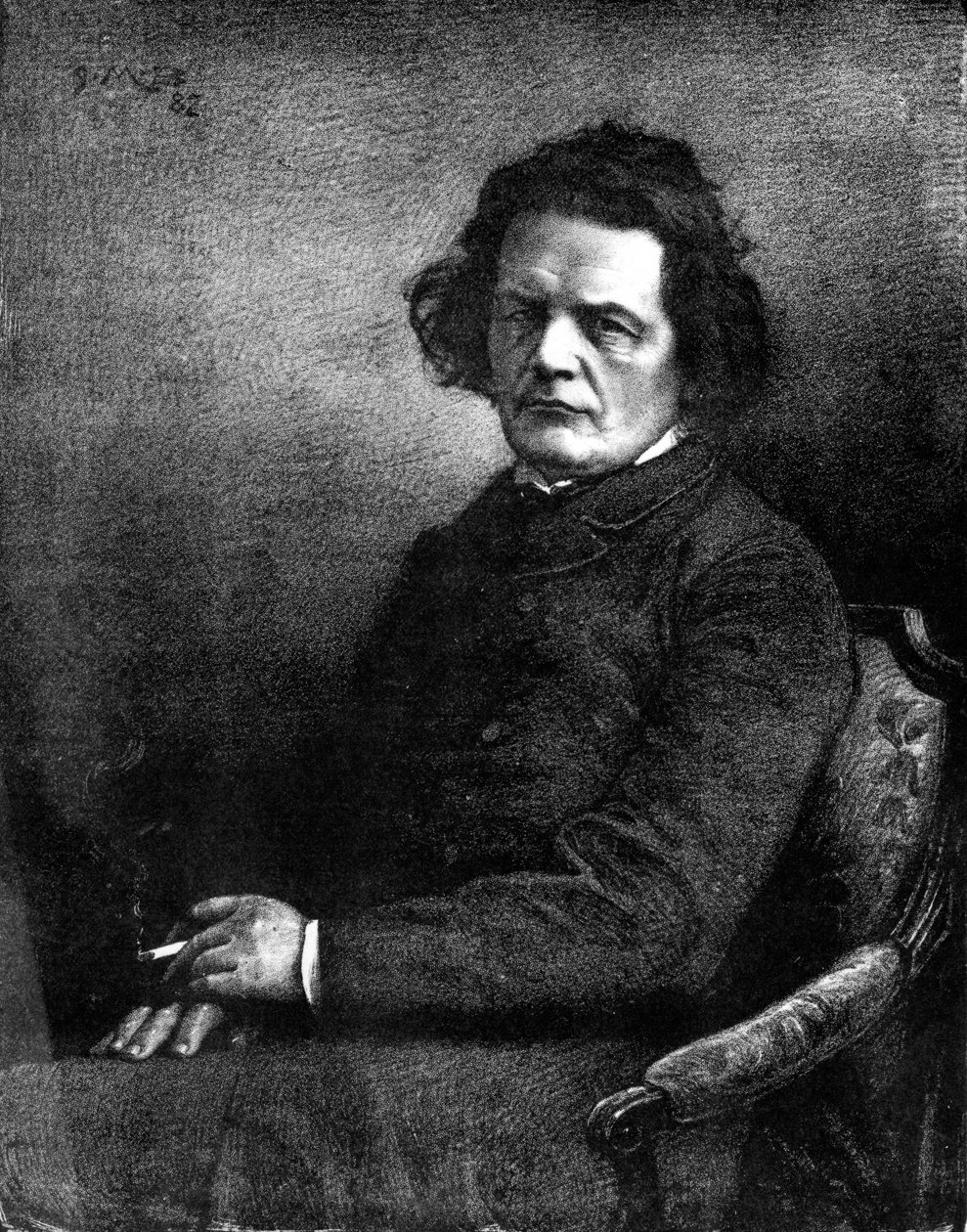 Anton Rubinstein, 19th Century by Russian School