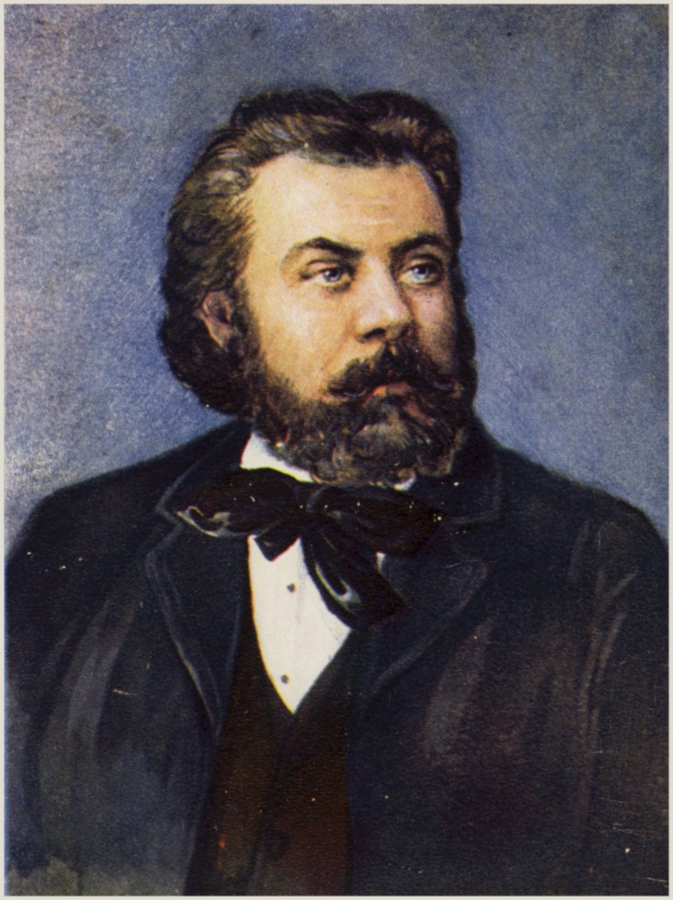 Portrait of Modest Mussorgsky by Russian School