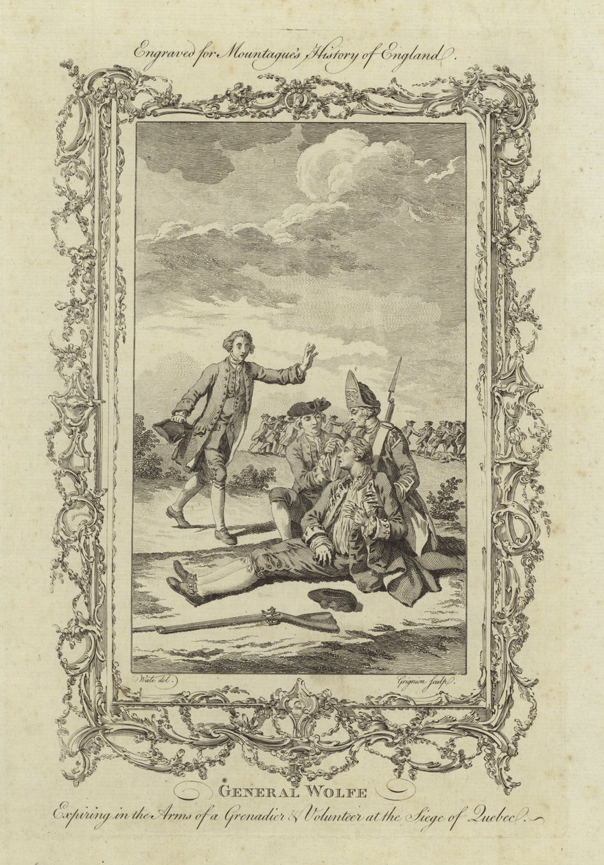 The Death of General James Wolfe by Samuel Wale