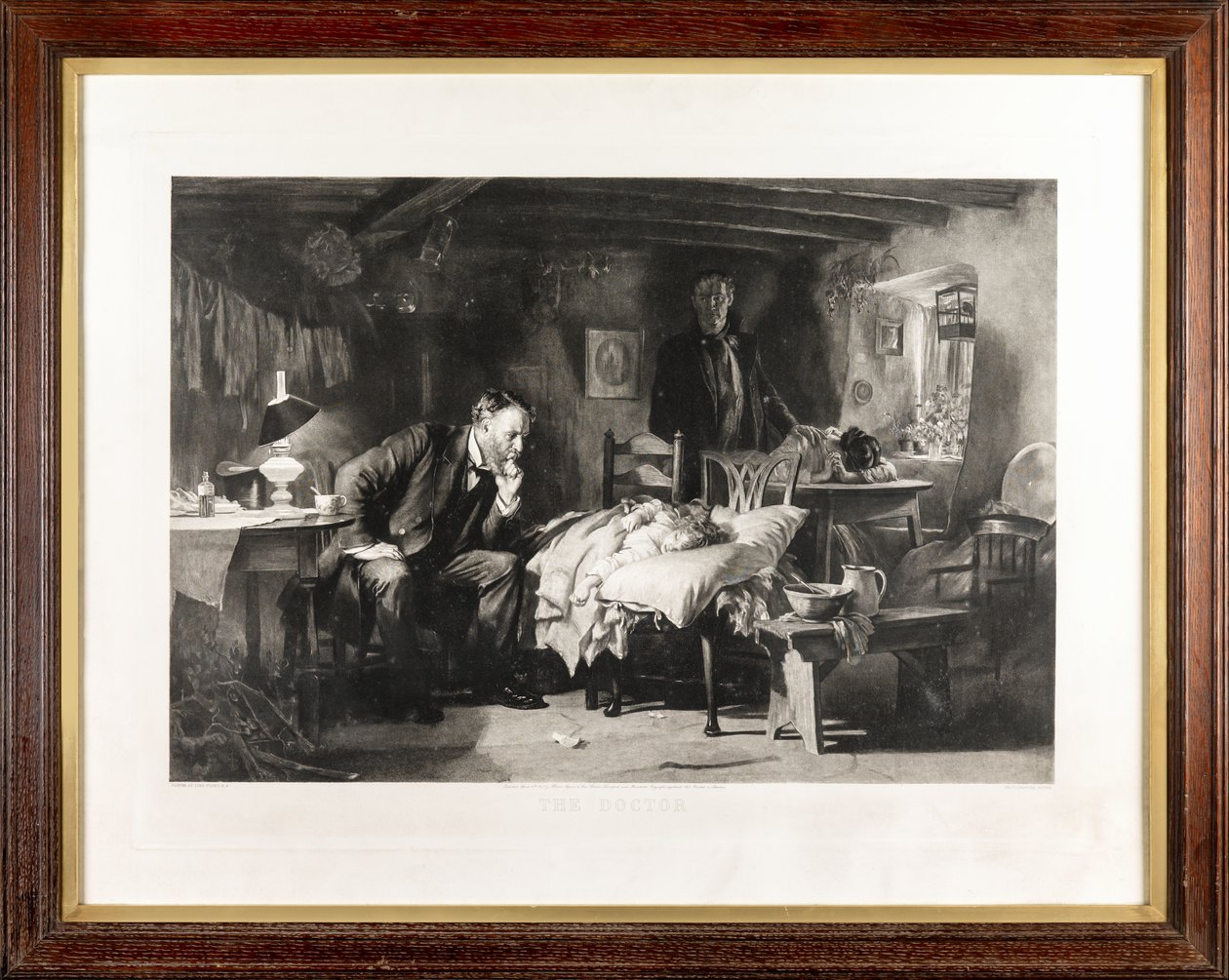 The Doctor by Samuel Luke Fildes: Premium art reproduction