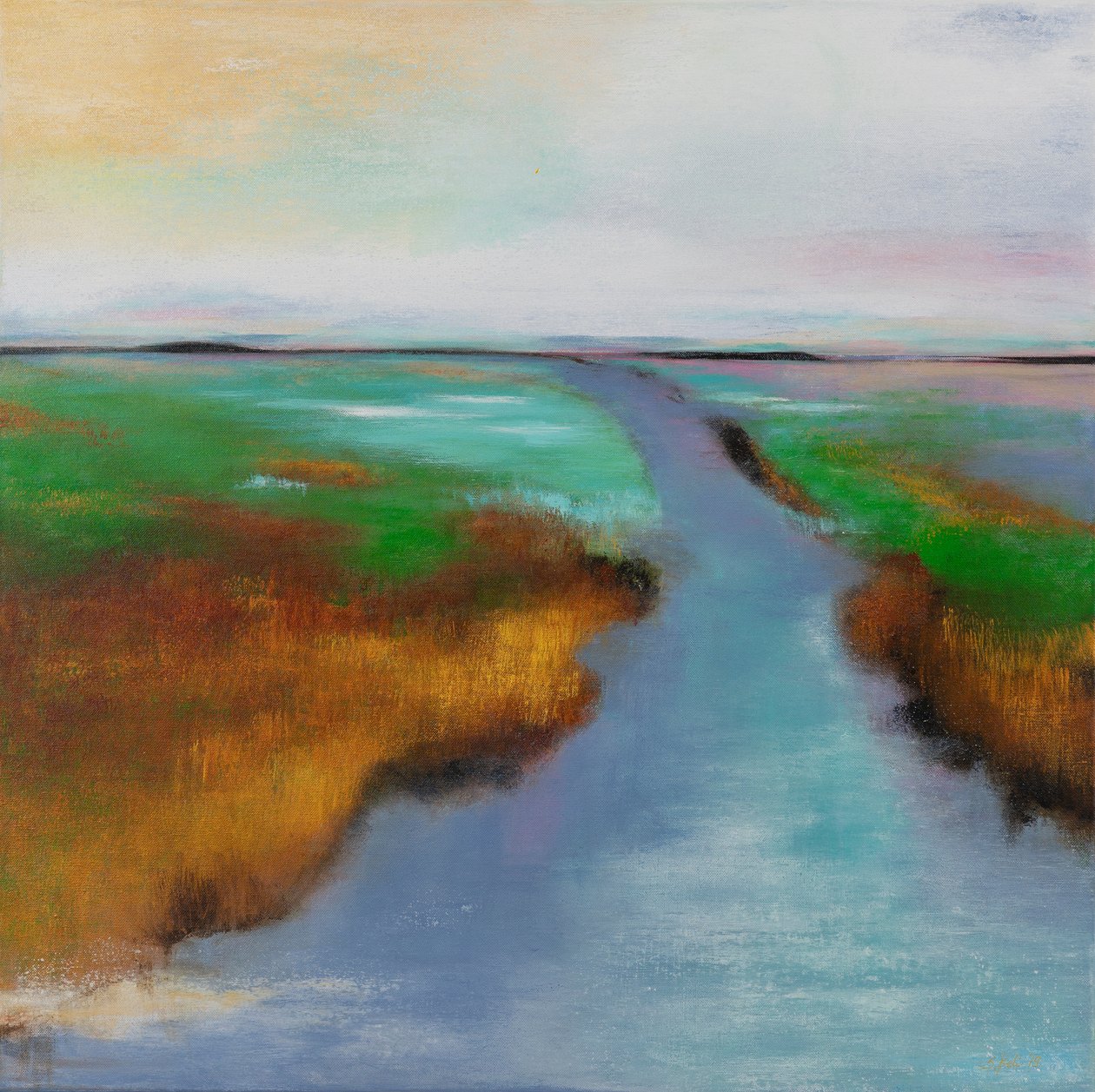 Soul River by Sandy Iseli: Highest-quality art reproduction