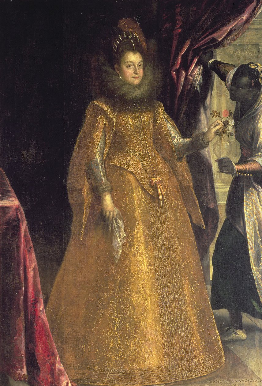 Portrait of Giulia, Wife of Cesare D'Este by Sante Peranda