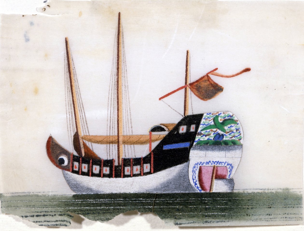 Chinese Junk by School Chinese: Premium art reproduction