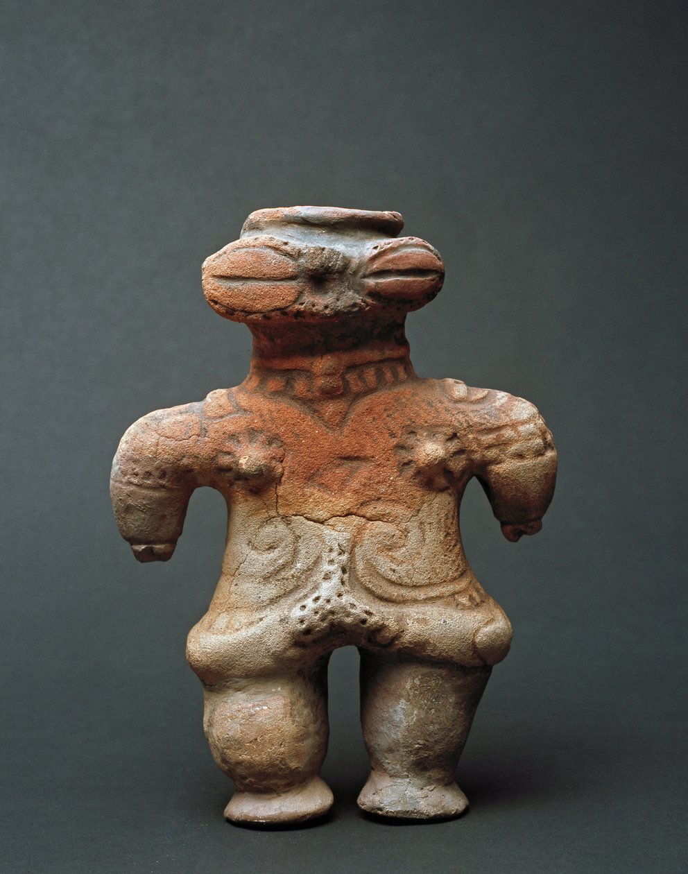 Terracotta dogu sculpture from Akita, Jomon period