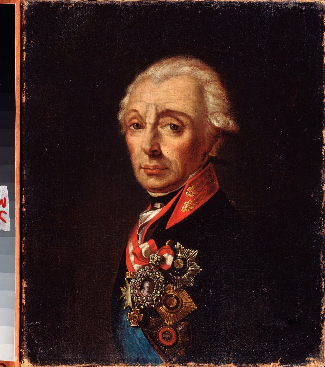 Portrait of Generalissimo Prince Alexander Suvorov (1729-1800)