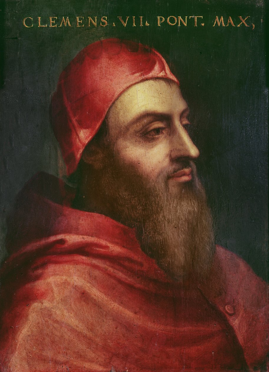 Portrait of Pope Clement VII by Sebastiano del Piombo