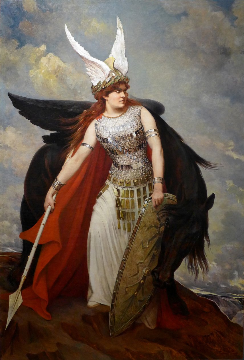 Costume De Valkyrie Nordique Nordic Valkyrie' Poster, Picture, Metal