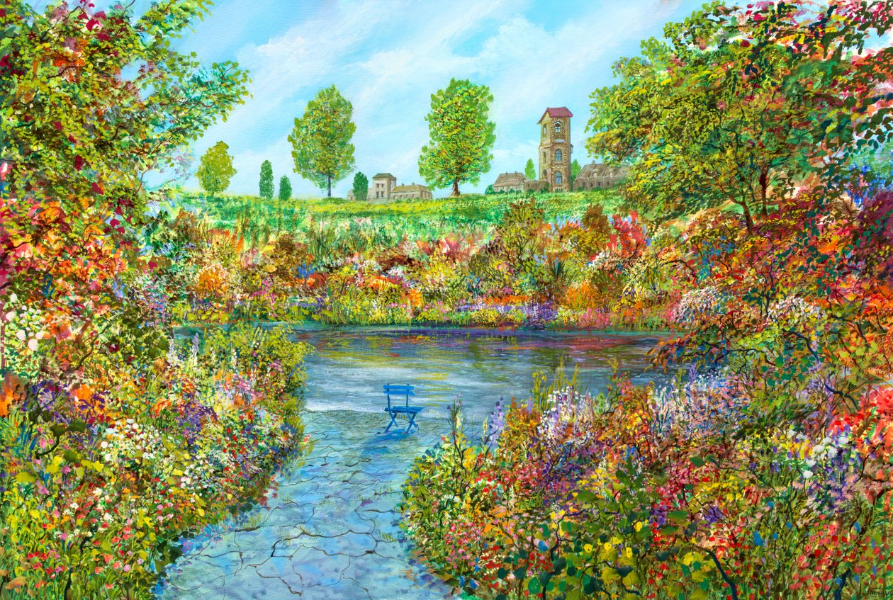 Logarithm of Colors by Silvian Sternhagel: Fine art print