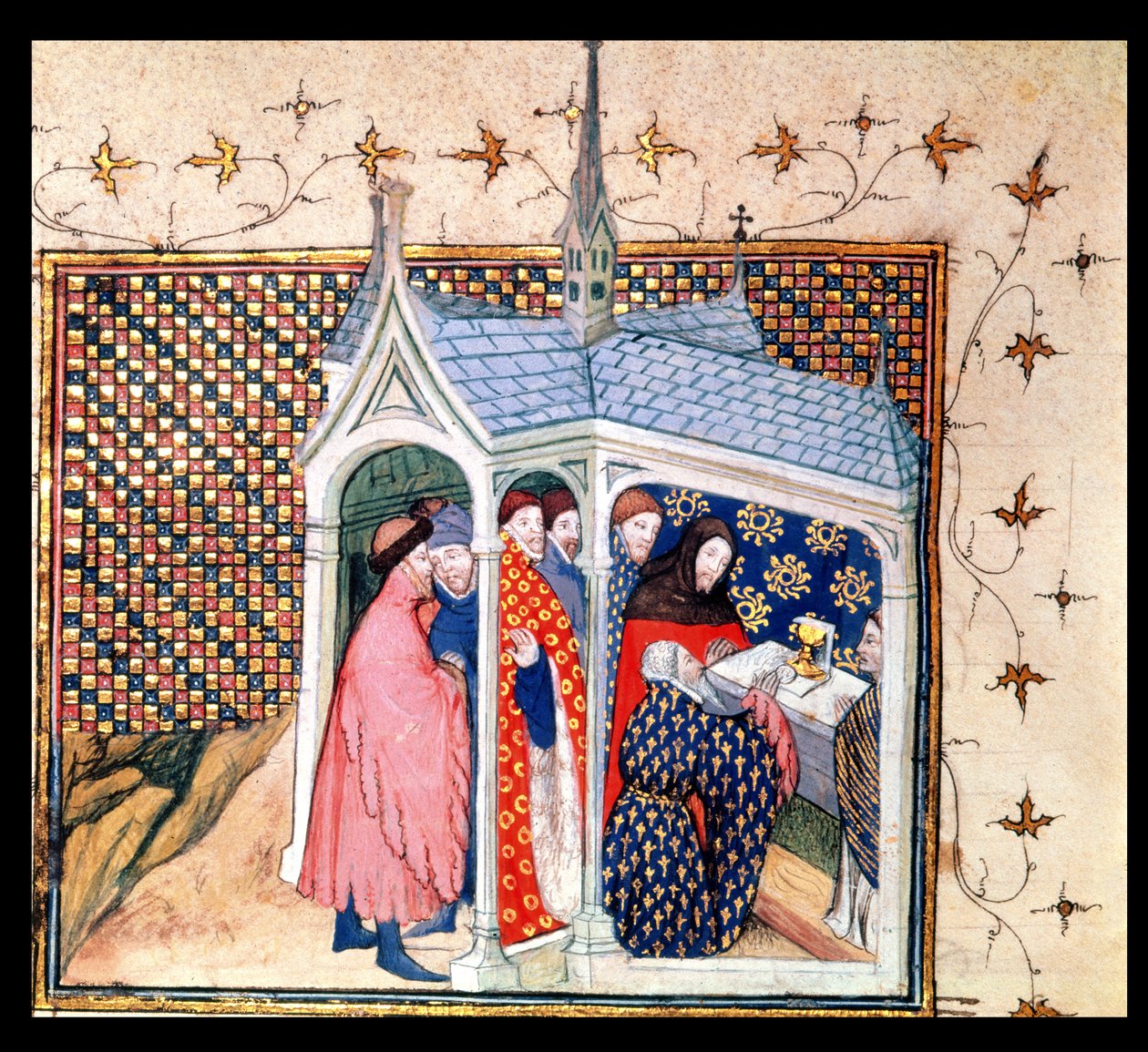 The Earl of Northumberland's oath from the Histoire du Roy d'Angleterre ...