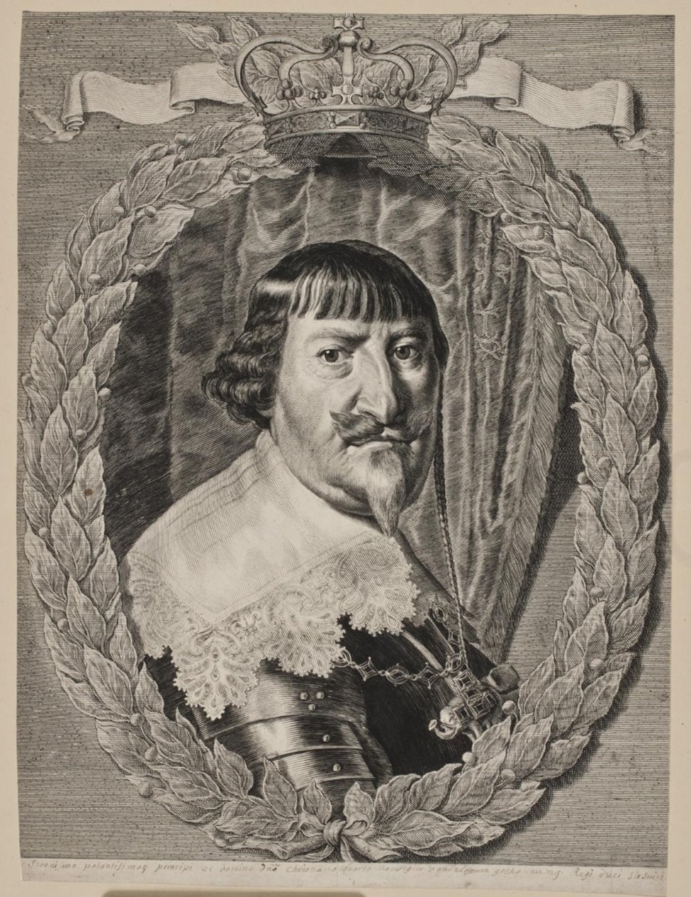 Christian IV, King of Denmark by Theodor Matham