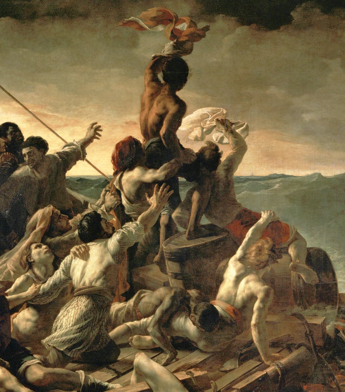 The Raft of the Medusa by Theodore Gericault
