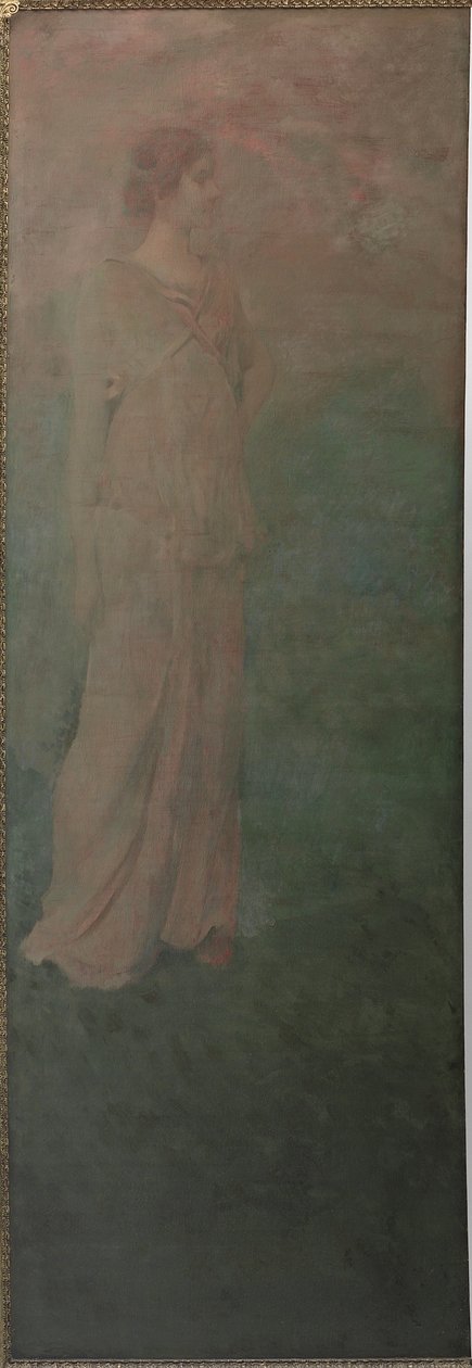 Classical Figure by Thomas Wilmer Dewing: Fine art print