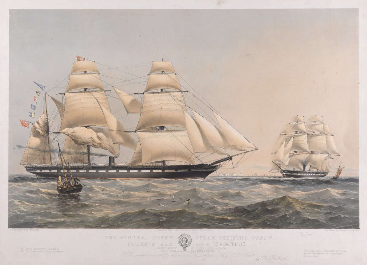 The General Screw Steam Shipping Company's Screw Steam Ship Croesus