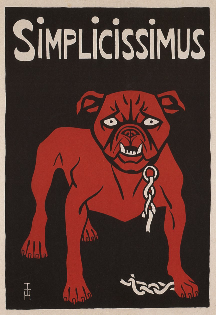 Simplicissimus by Thomas Theodor Heine: Buy fine art prints