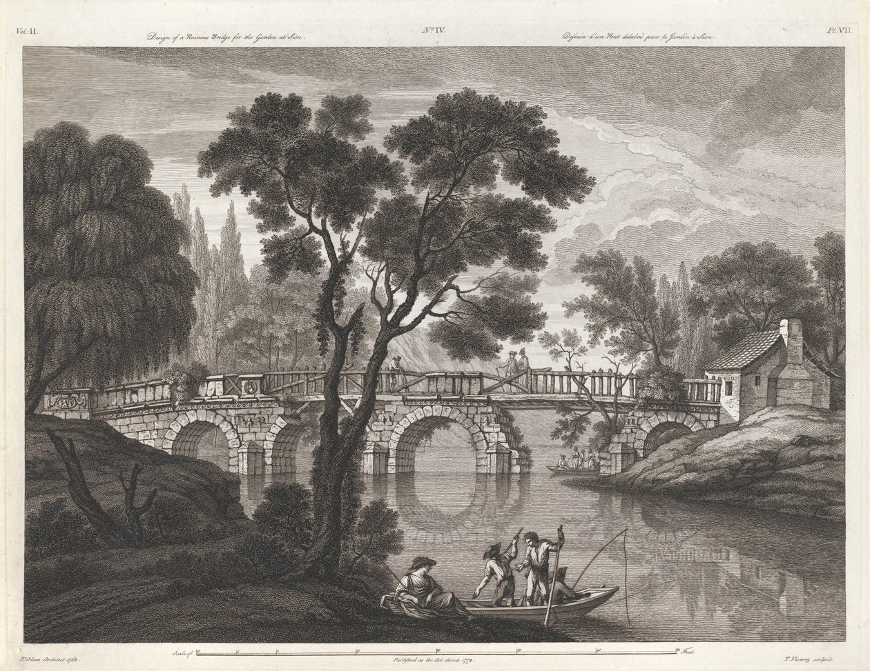 Design of a Ruinous Bridge for the Garden at Sion