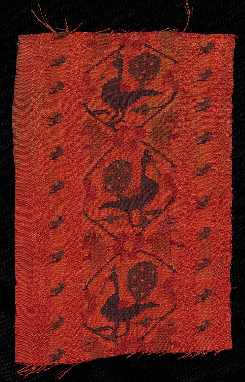 Border with Peacock Design by Unbekannt: Buy fine art prints