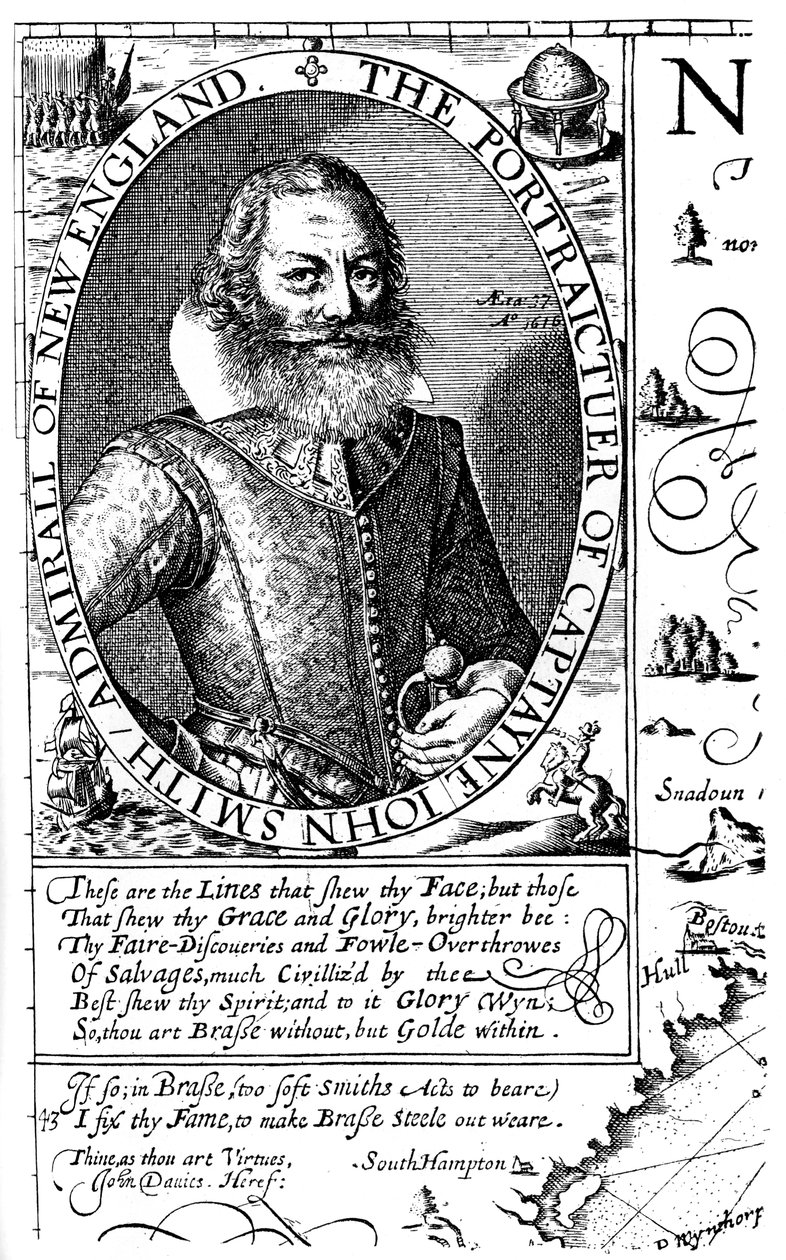John Smith Founder Of Virginia
