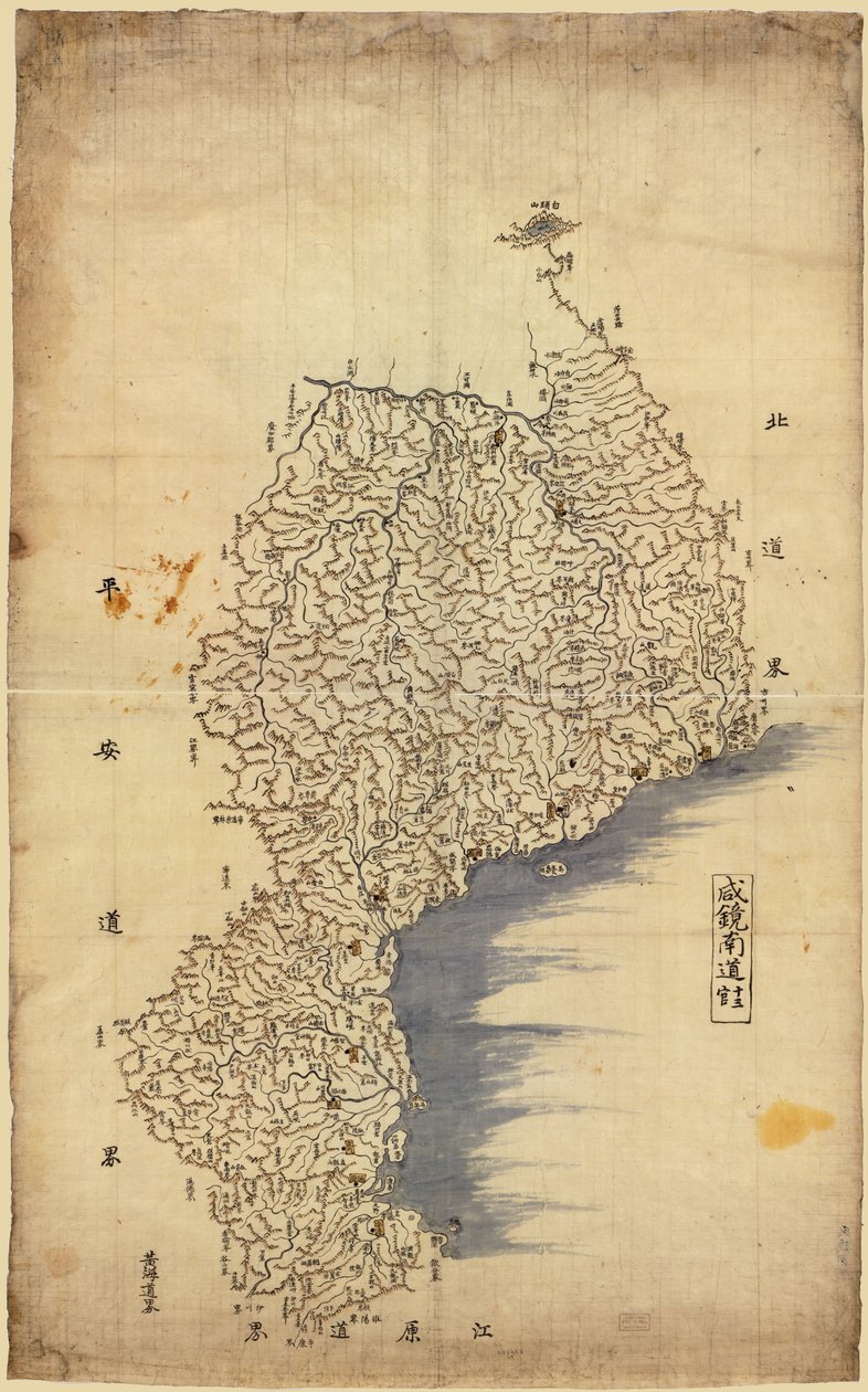 Choson Map by Unbekannt: Highest-quality art reproduction