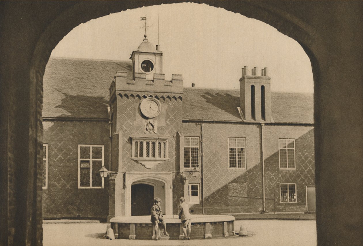 Courtyard and Main Entrance to the Bishop of London's Palace at Fulham ...