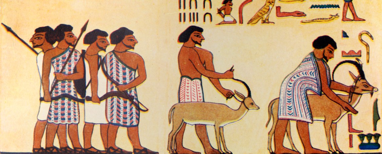 How An Ancient Egyptian Painted The Coming Of The Israelites Into Egypt