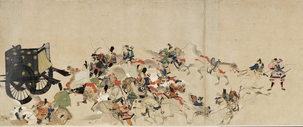 Illustrated Tale of the Heiji Civil War: The Imperial Visit to Rokuhara