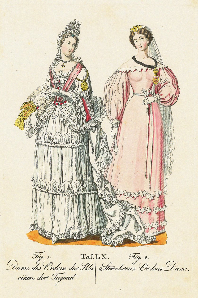 Lady of the Order of the Slaves of Virtue and Lady of the Order of the ...