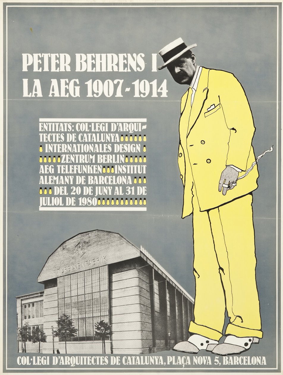 Peter Behrens and AEG 1907-1914 Poster by Unbekannt