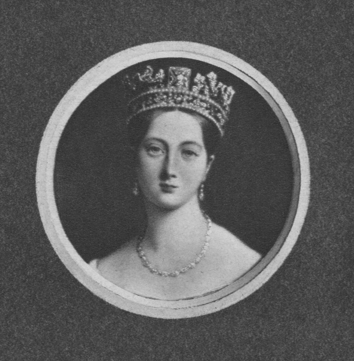 Queen Victoria at the time of her Accession by Unbekannt