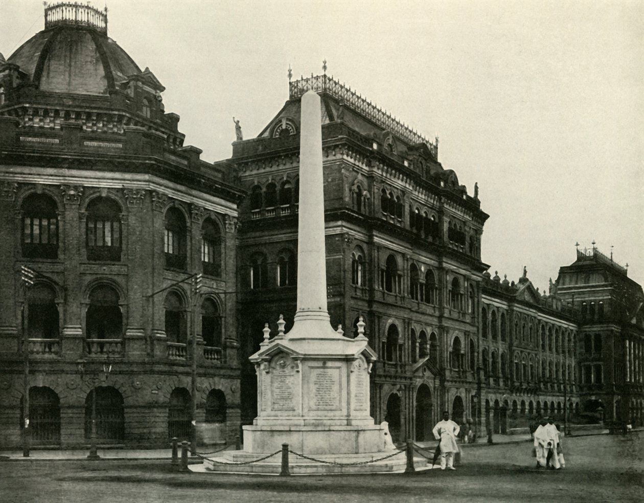Replica of the Holwell Monument Erected by Lord Curzon