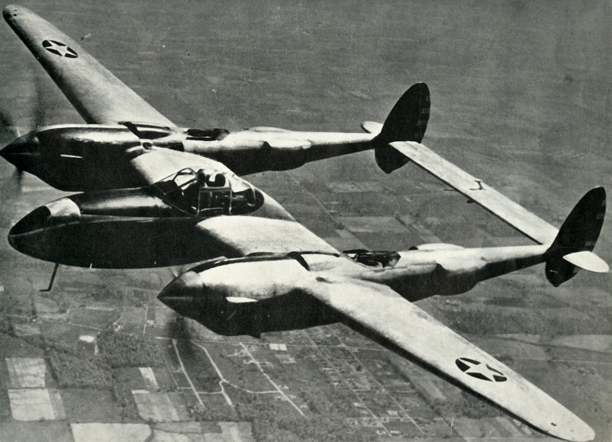 The Lockheed Lightning by Unbekannt: Buy fine art print