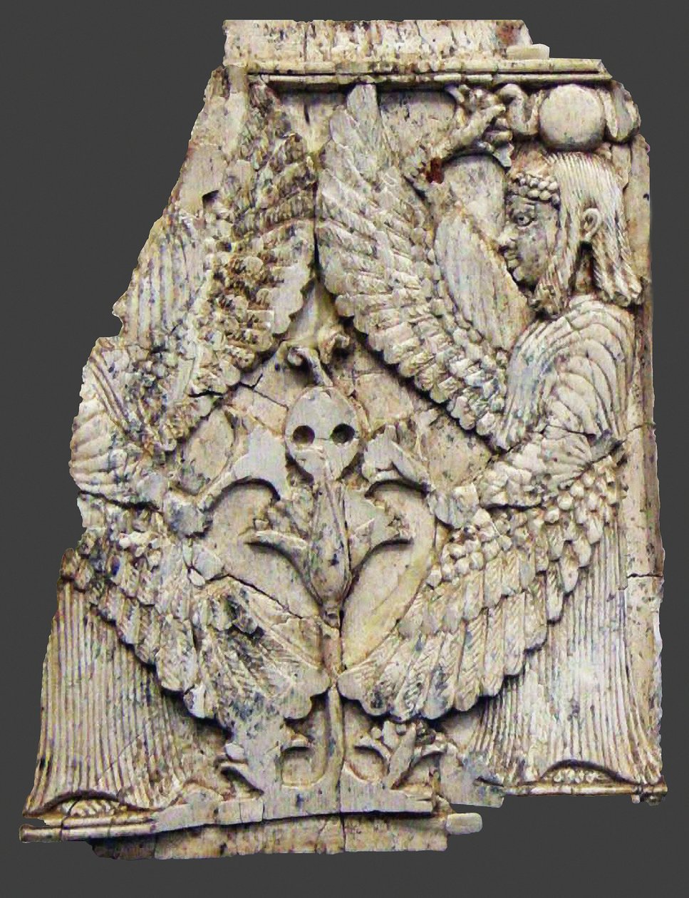 Plaque Depicting Winged Creatures, Nimrud, Mesopotamia