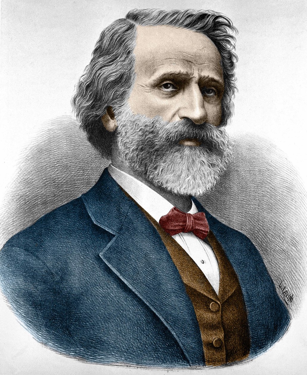 Giuseppe Verdi by Unknown artist: Buy fine art print