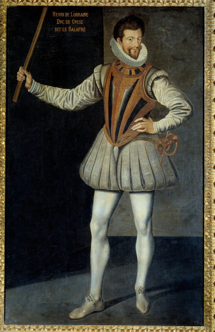Portrait of Henri I de Lorraine, Duke de Guise