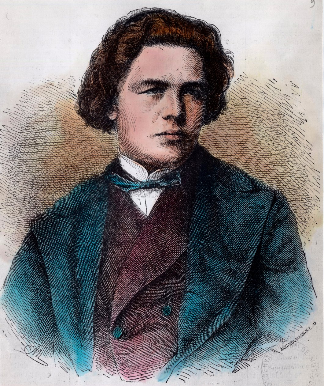 Portrait of Anton Rubinstein by Unknown artist