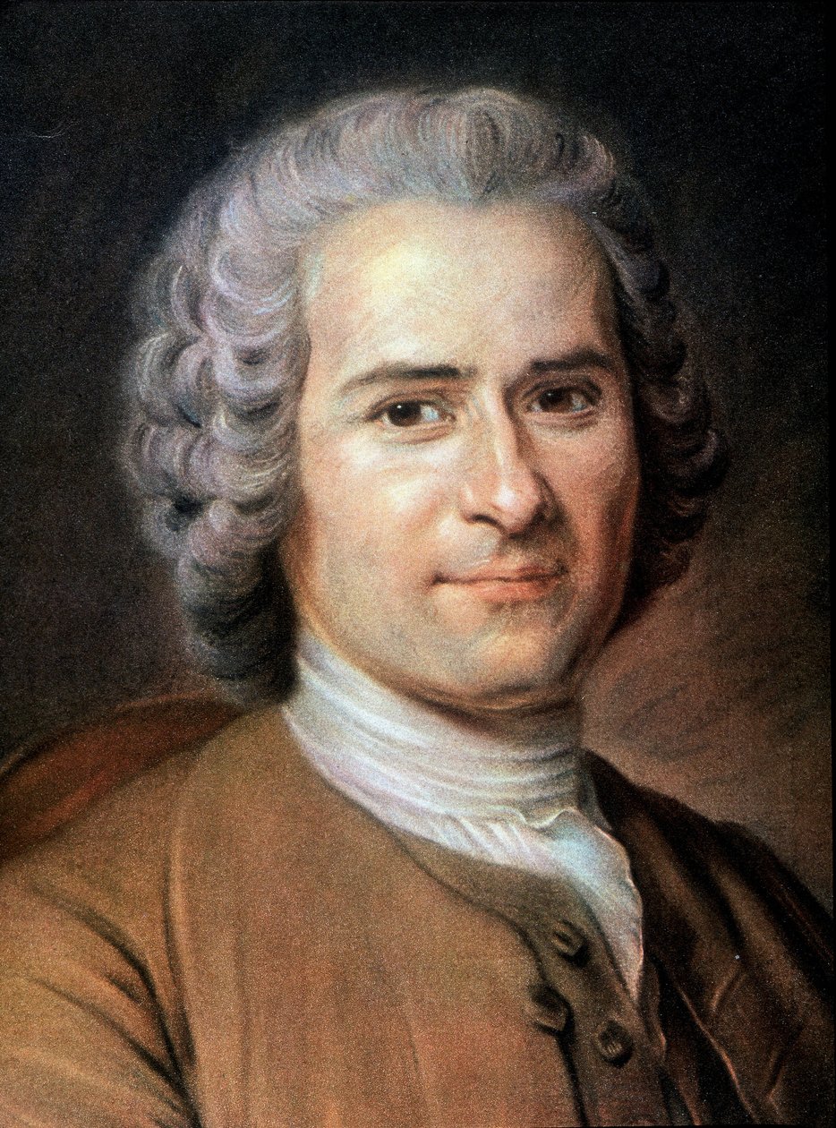 Portrait of Jean Jacques Rousseau by Unknown artist