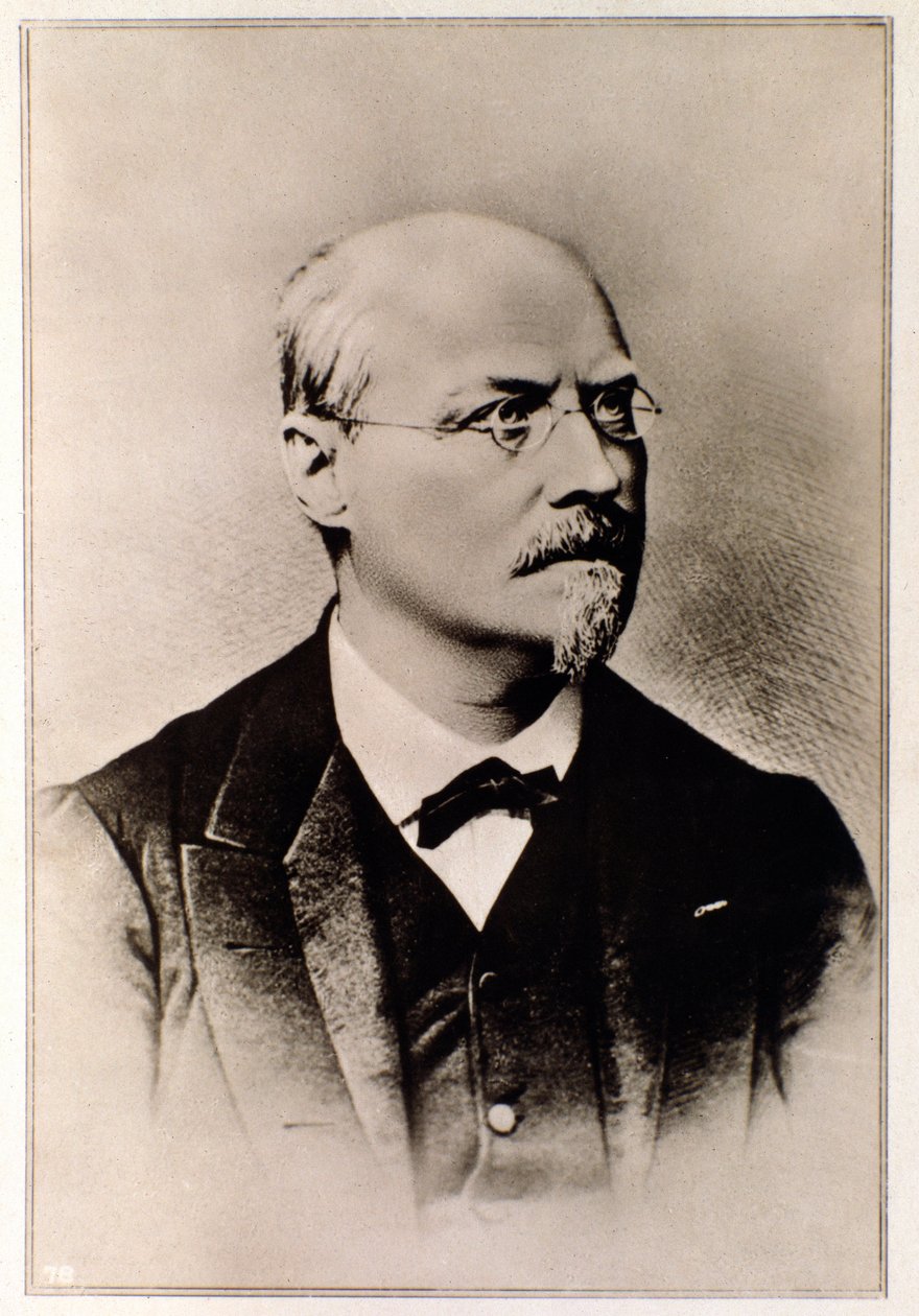 Portrait of Joseph Joachim Raff by Unknown artist