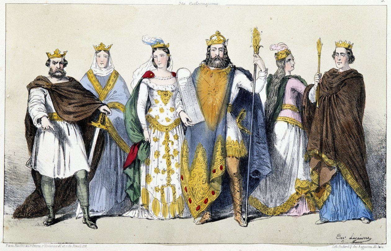 The Carolingians: Pepin the Short and Bertrade of Laon, Charlemagne and ...