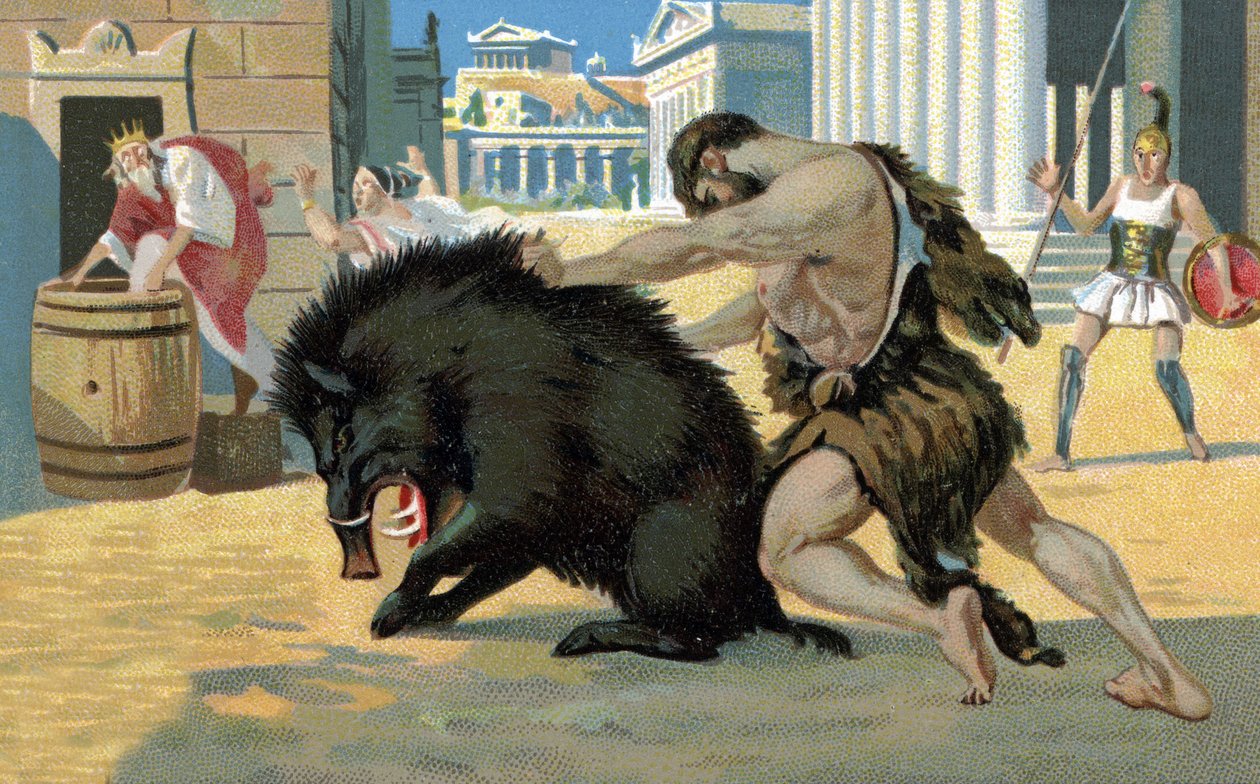 The Labors of Hercules: Hercules and the Boar